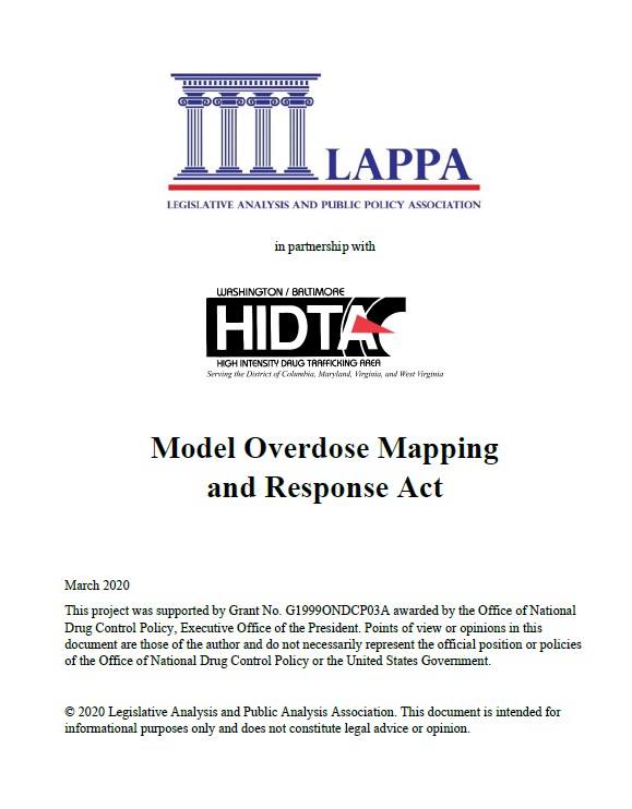 Model Overdose Mapping and Response Act • LAPPA